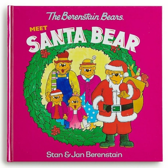 The Berenstain Bears | Toys | The Berenstain Bears Meet Santa Bear Book ...